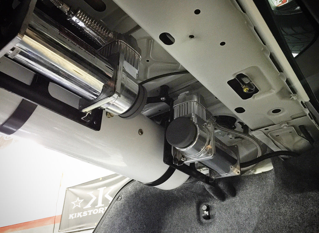 Universal Trunk Mount System (powdered black w/accuair and airlift 3p ...