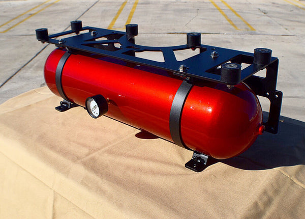 Universal Trunk Mount System (powdered black w/accuair and airlift 3p ...